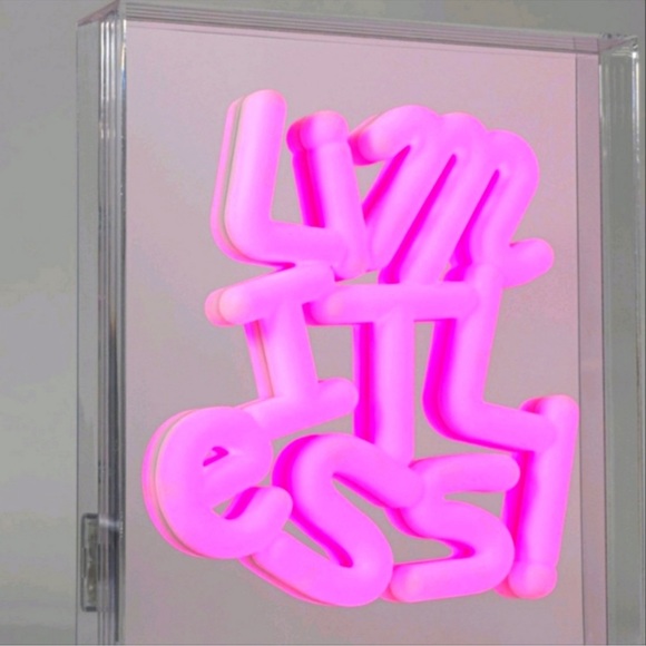 Target | Wall Decor | Limitless Neon Pink Led Battery Operated Light W ...